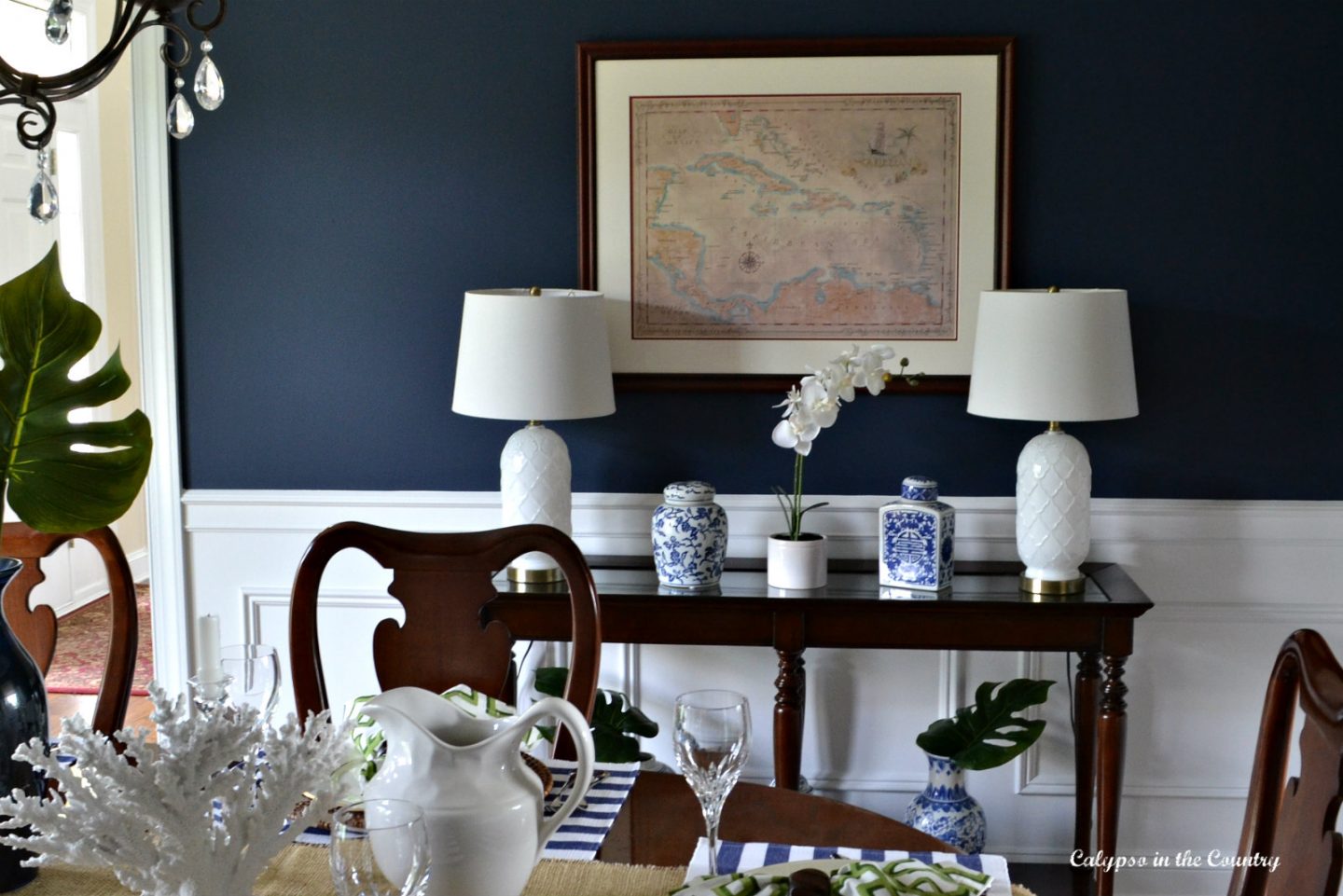 Sherwin Williams Naval - Dining Room Ideas for Every Season - Calypso ...