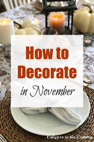 November Home Decor and Ideas (Calm Before the Storm) - Calypso in the ...