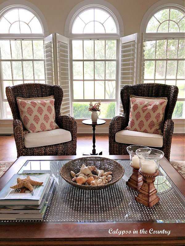 Easy End of Summer Decorating Ideas for Your Home - Calypso in the Country